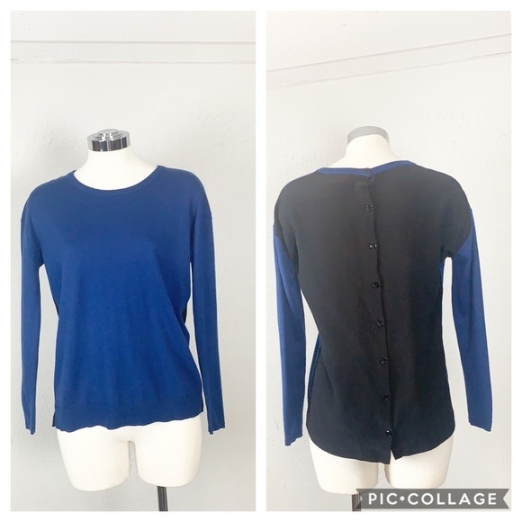 Barneys New York | Sweaters | Barneys New York Royal Blue And Black ...